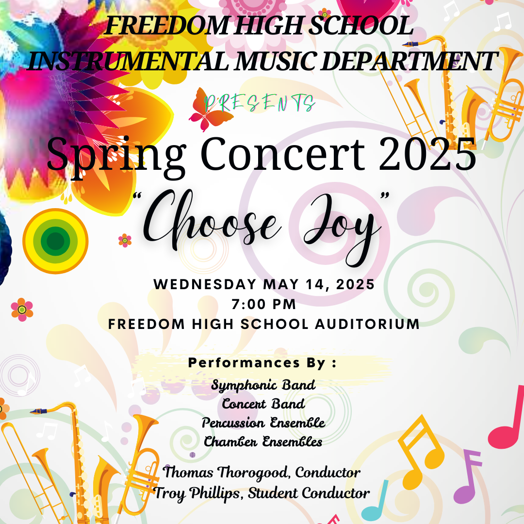 Band Spring Concert - Freedom High School