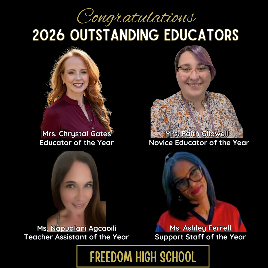 2026 Outstanding Educator Awards - Freedom High School